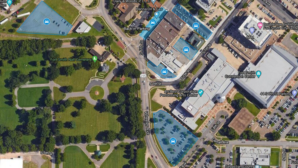 Parking Map - Bakery District